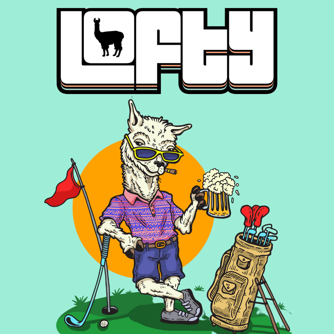 Lofty Llama Golf Polos | Fun, Funny, Golf Polos for Men | Cheap Golf ...